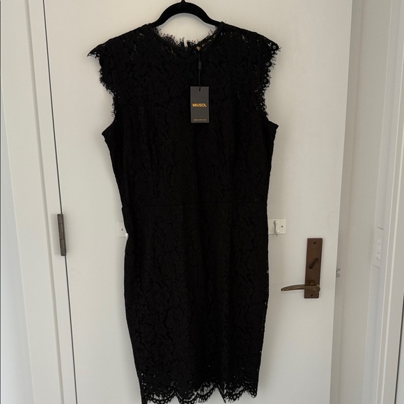 Miusol | Dresses | Miusol Elegant Black Lace Mini Dress | Poshmark